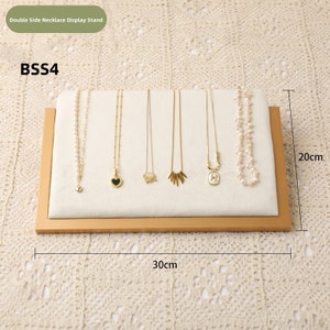 Jewelry Display Set, Velvet Ring Holder, Necklace Display Bust, Earring ...