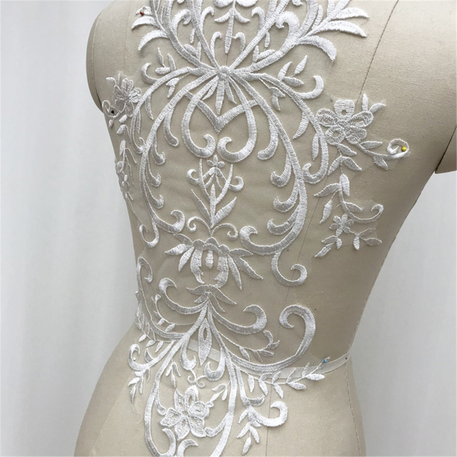 Beautiful Embroidery Lace Applique for Wedding Bridal Dress - Etsy