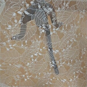 High Quality Chantilly Lace Fabric, French Chantilly Lace,wedding ...