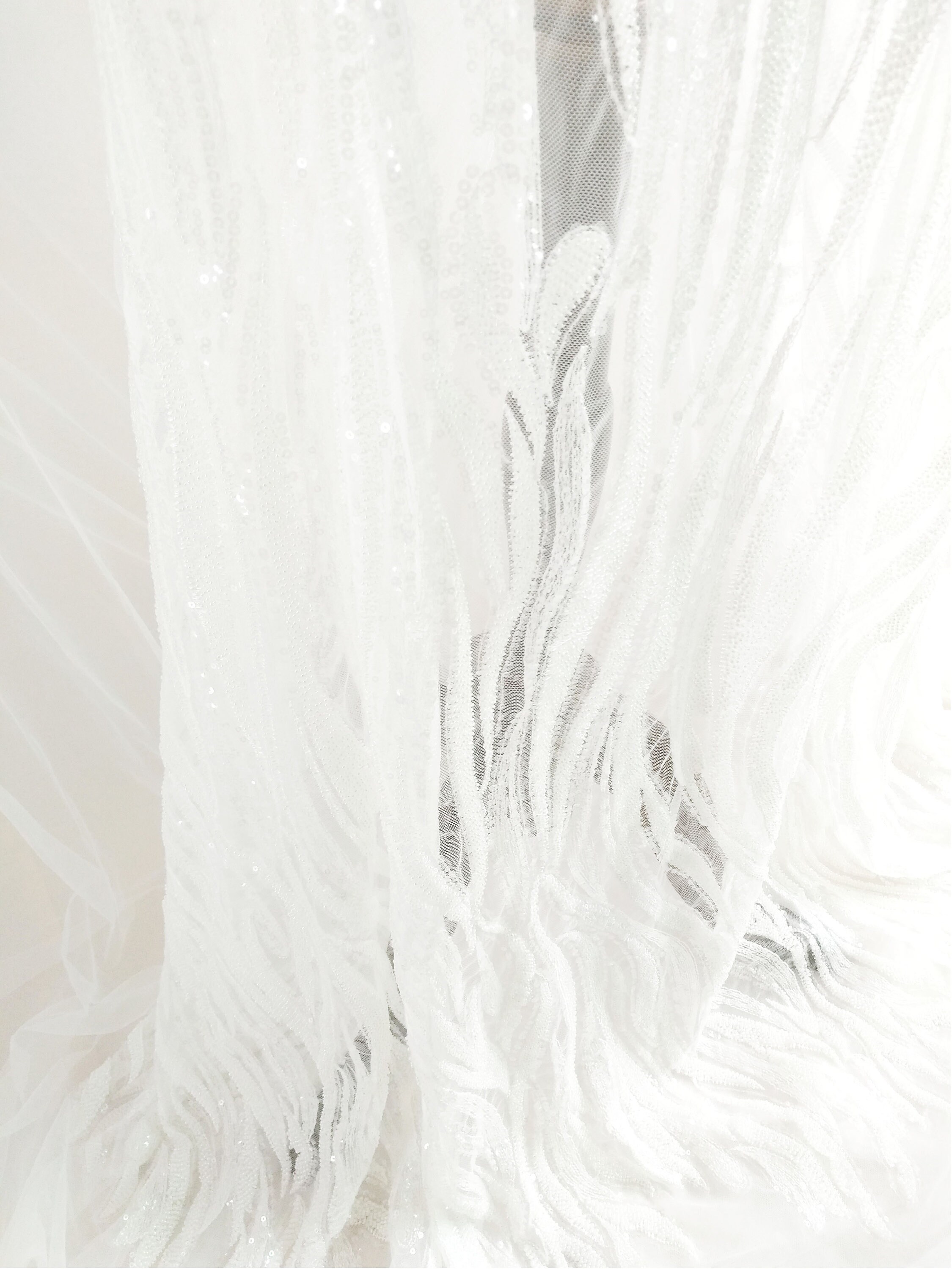 High Quality 3D Beaded Lace Fabric Tulle Embroidery Lace | Etsy