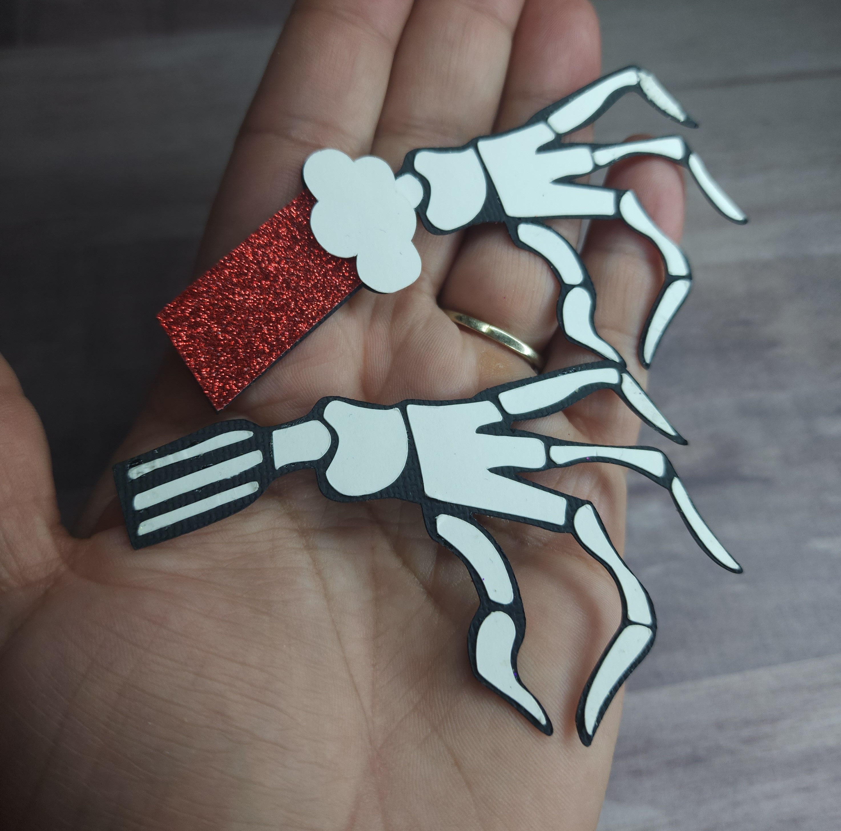 Skeleton Hand Svg - Etsy