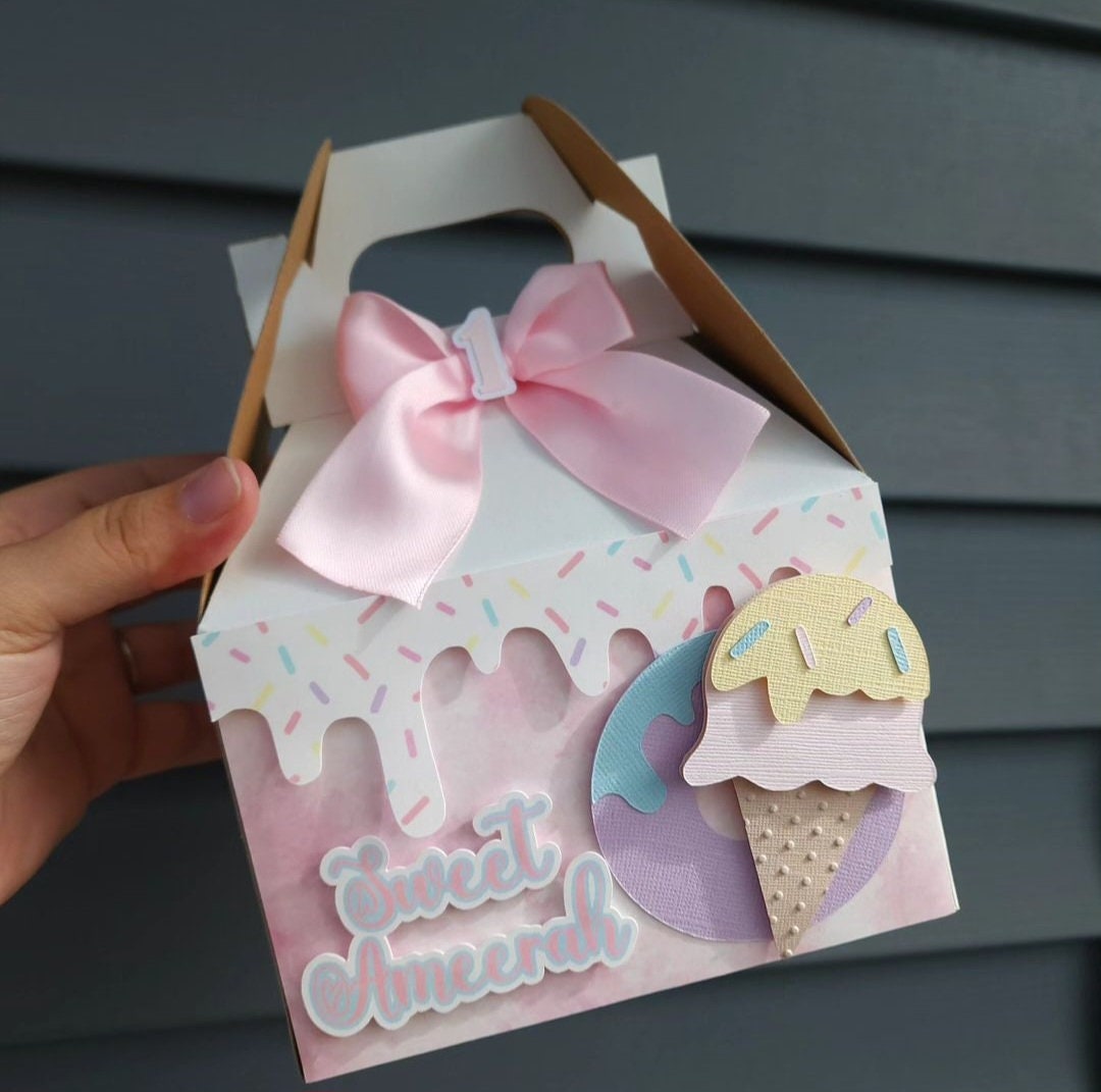 Sweets/ Ice-cream Gabble/ Party Boxes - Etsy
