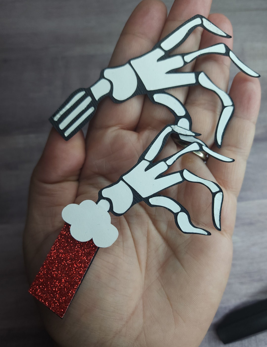 Skeleton Hand Svg - Etsy