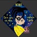 Graduation Cap Topper, Coraline Button Eye Girl, Single Layer Printed ...