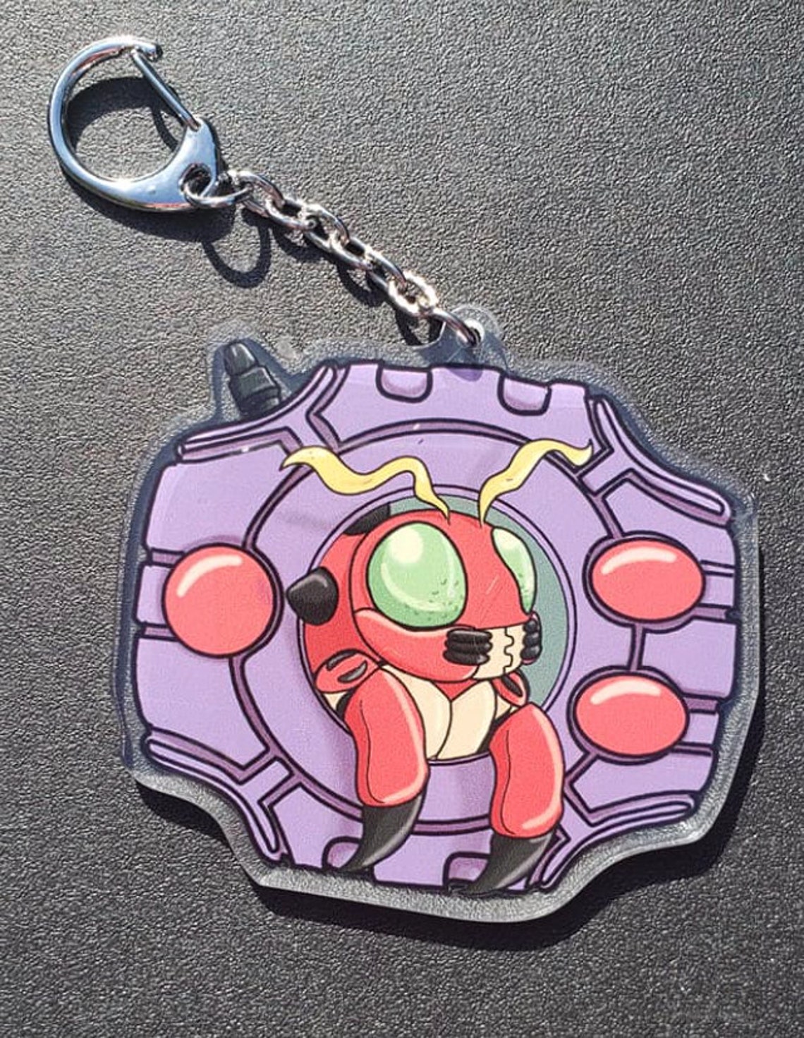 Digital Monster 3inch Acrylic Charm Wave 1 - Etsy