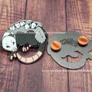 Mama Opossum Hard Enamel Pin 2inch - Etsy