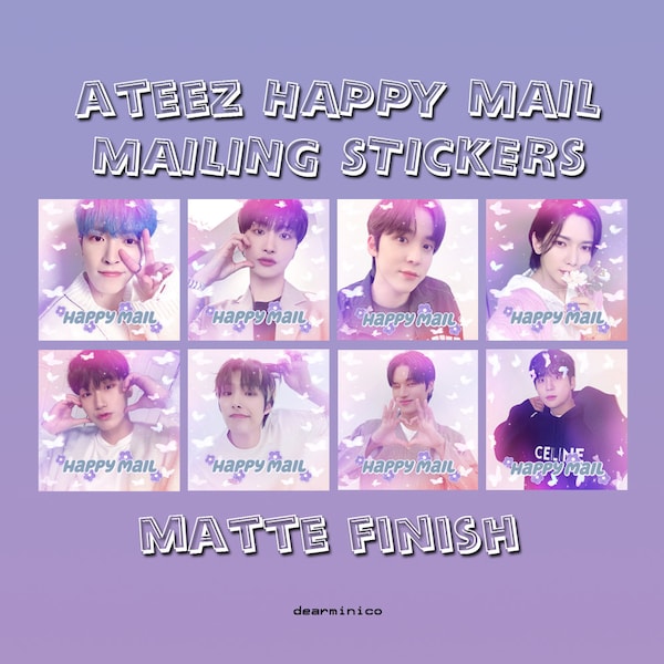 Mail Stickers - Etsy