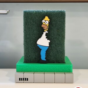 Homer Simpson Sponge Holder - the Simpsons Bush Meme Gift - High ...