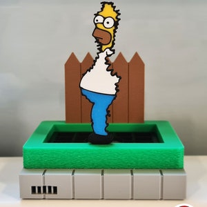 Homer Simpson Sponge Holder - the Simpsons Bush Meme Gift - High ...
