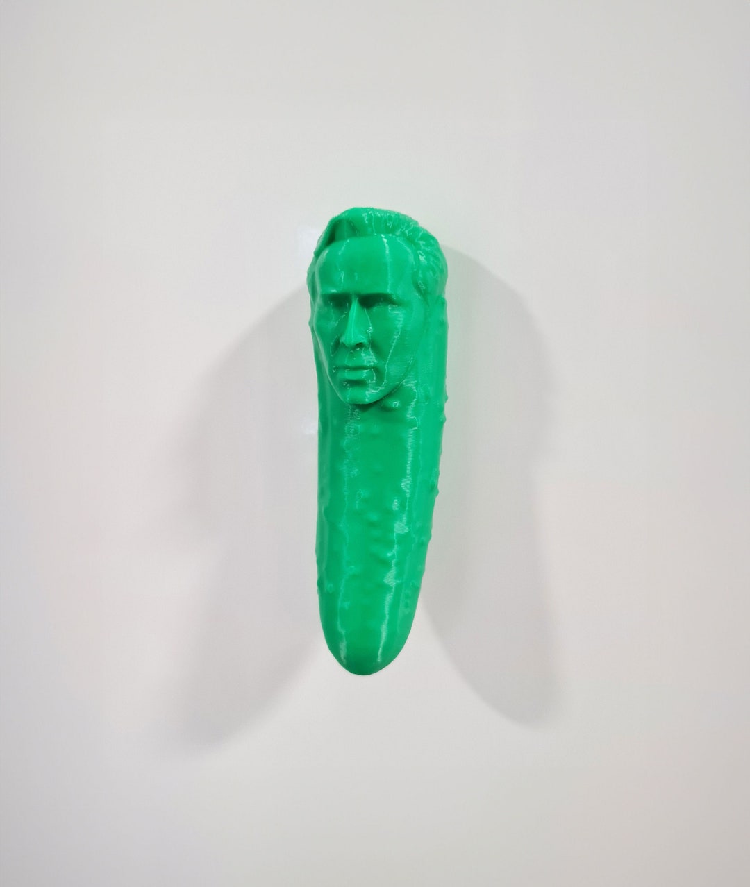 Picolas Cage Fridge Magnet - Nicolas Cage Pickle Meme Funny Magnetic ...