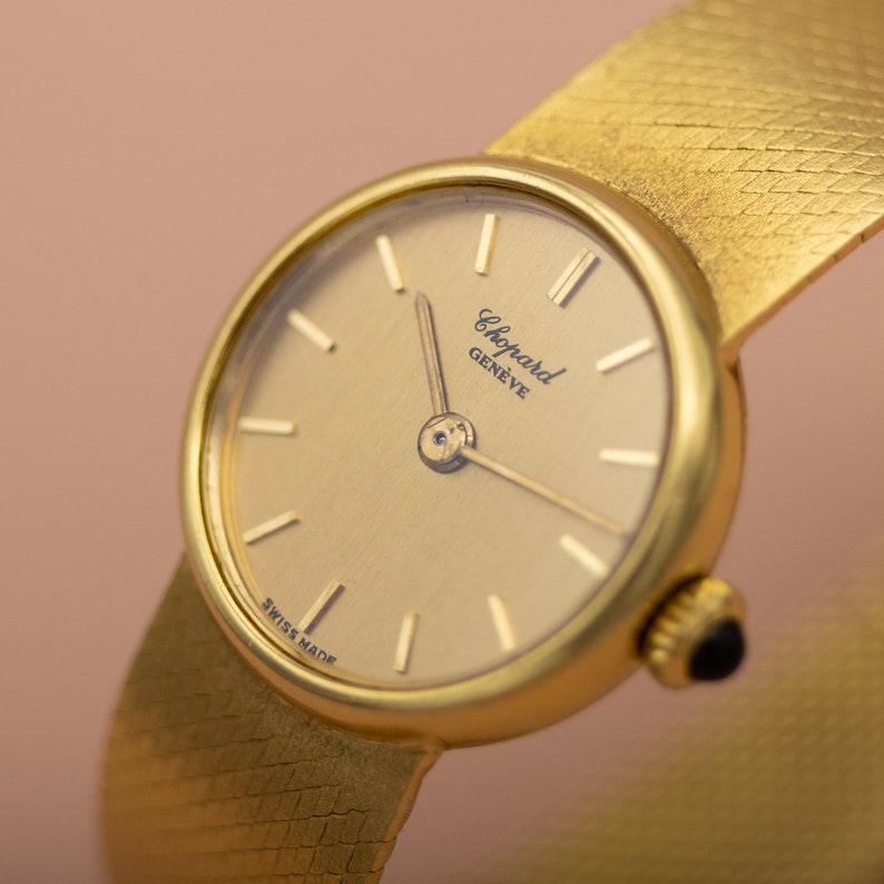 Chopard Vintage Yellow Gold Ladies' Watch Manual Winding | Etsy