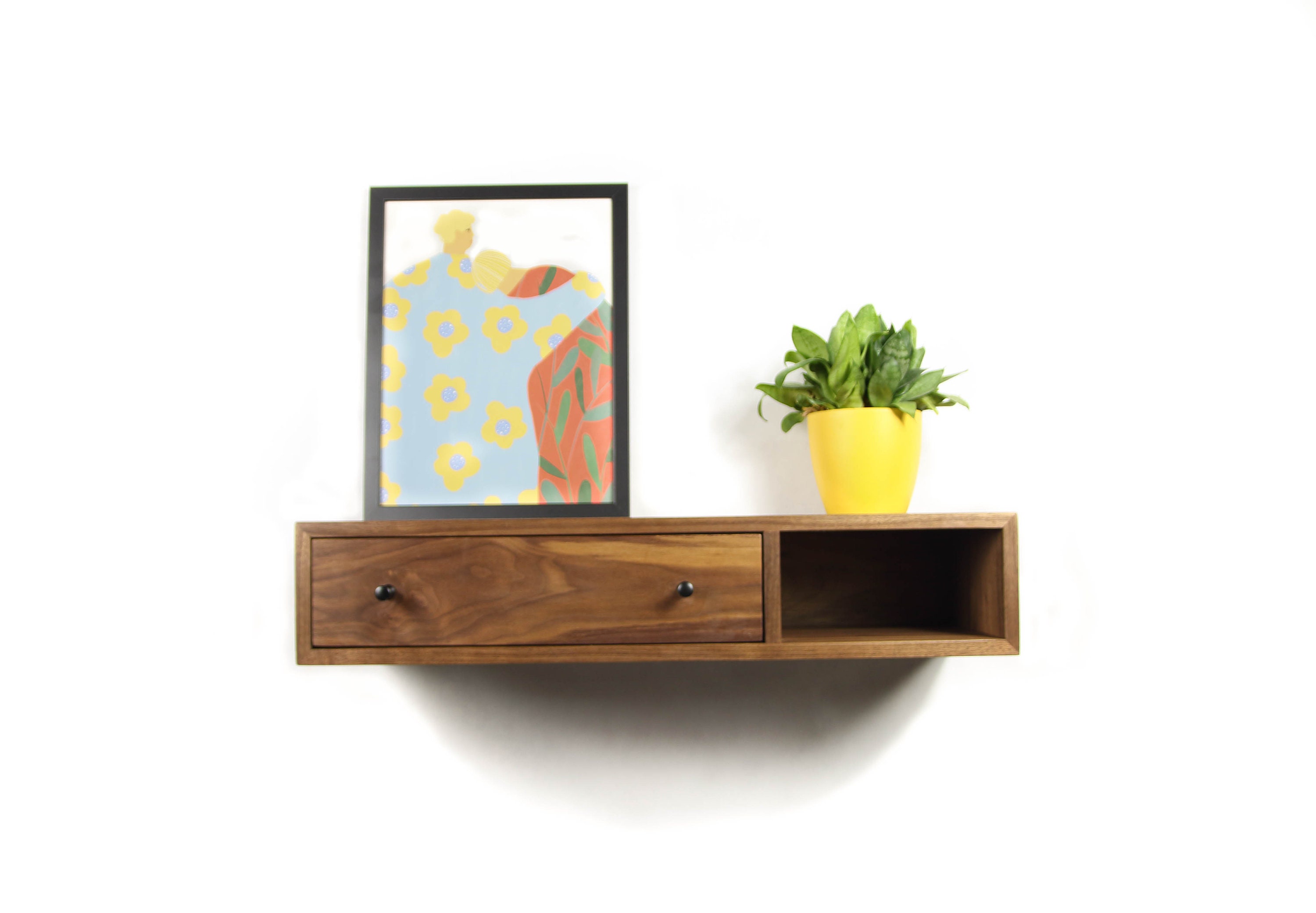 Floating Console Table / Entryway Table / Hall Table / | Etsy