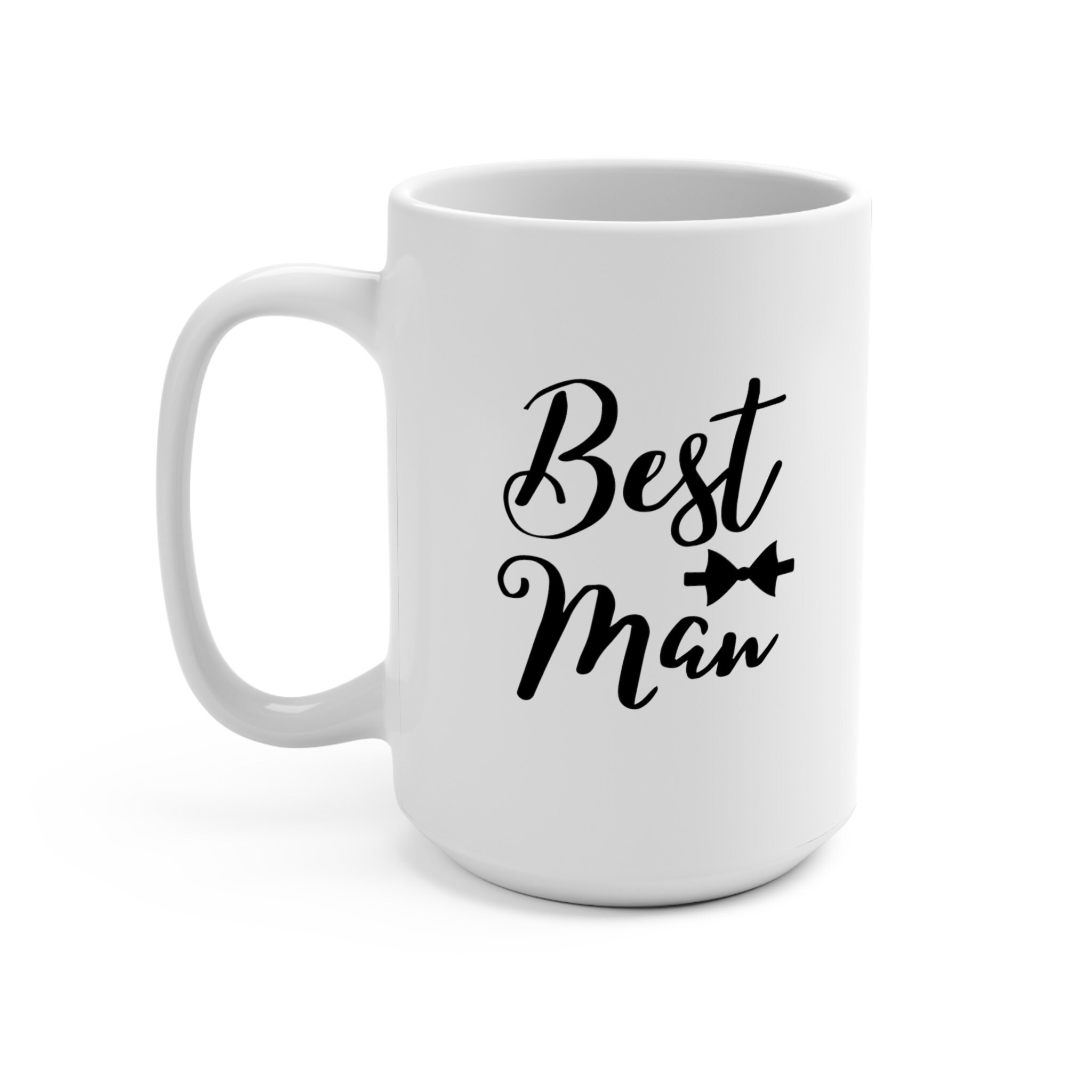 Best Man Cursive Wedding Theme Coffee Mug - Etsy
