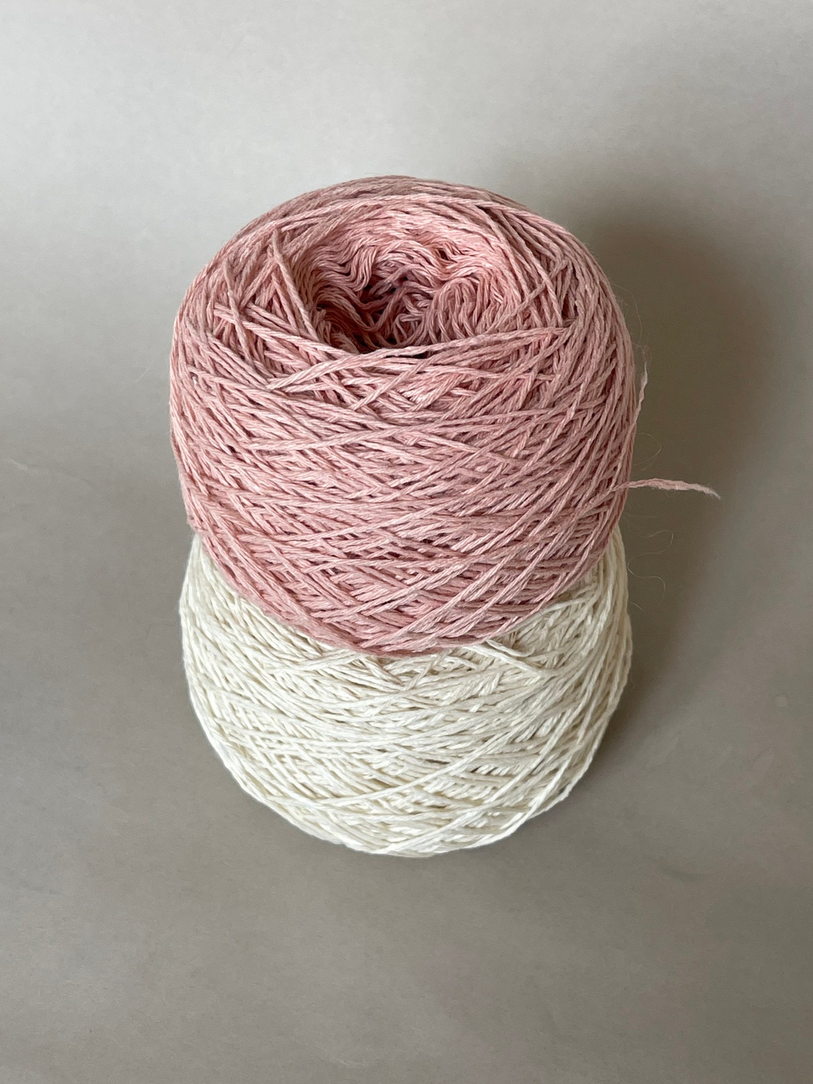 100% cotton yarn hand knittin Italian yarn set of 2 colors | Etsy