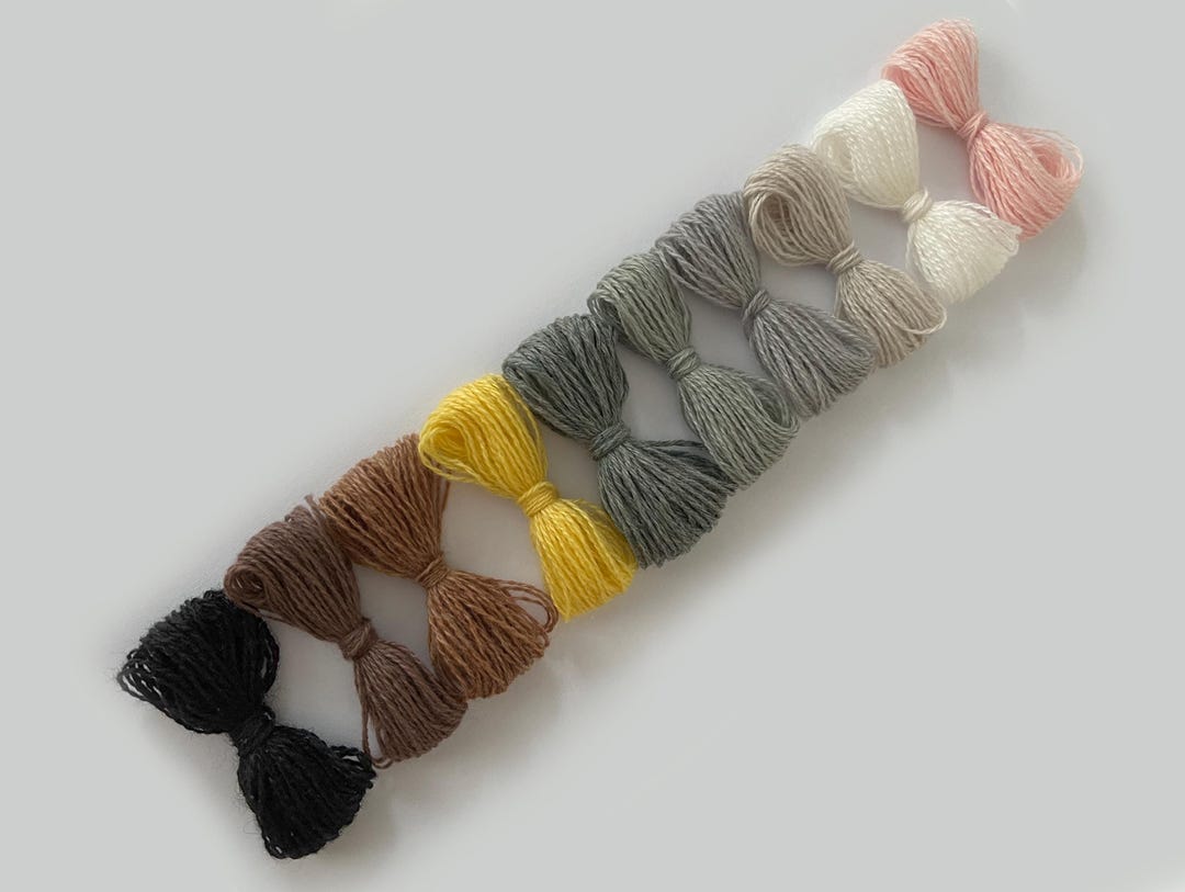 Loro Piano Italian Cashmere Yarn Remnants: 10 Color Set - Etsy