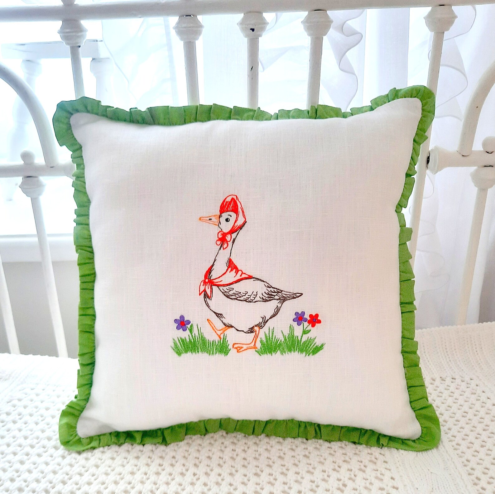 Goose Machine Embroidery Design 2 Sizes Sketch Machine | Etsy