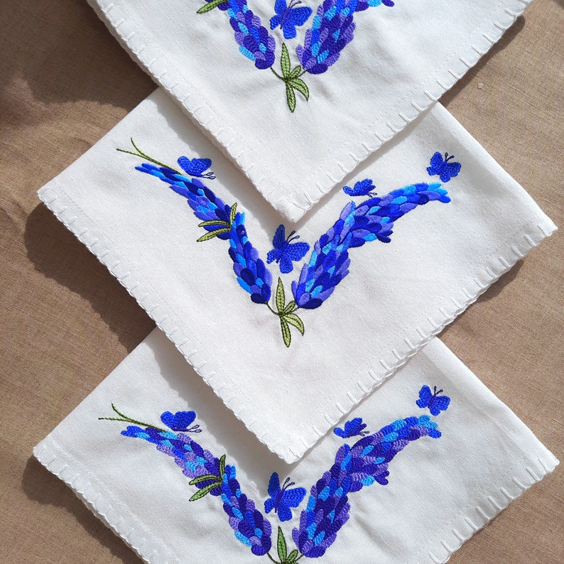 Bluebonnet Flower Corner SET Machine Embroidery Design Sketch - Etsy