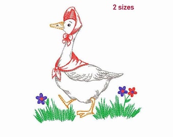 Mother Goose Art - Etsy