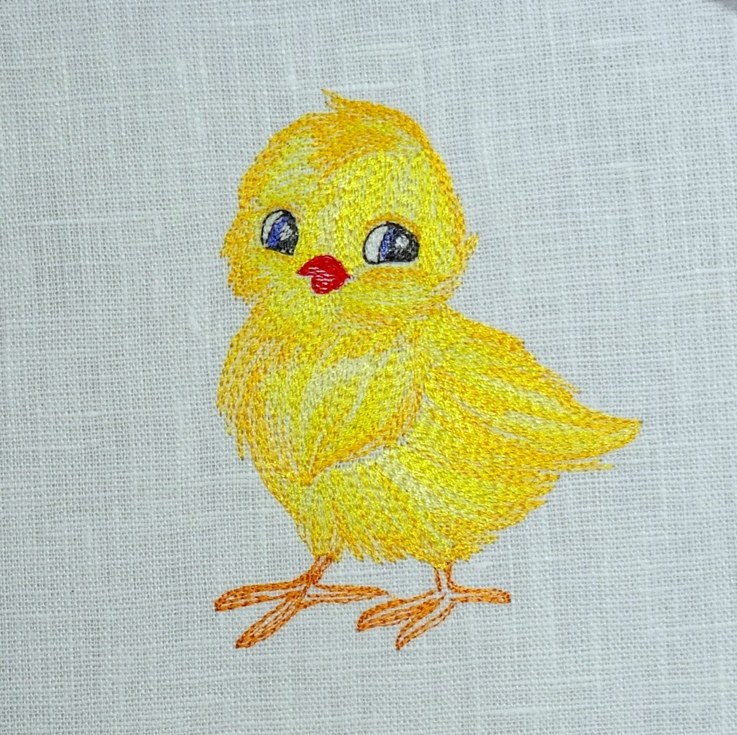 Chick Machine Embroidery Design Sketch Machine Embroidery - Etsy