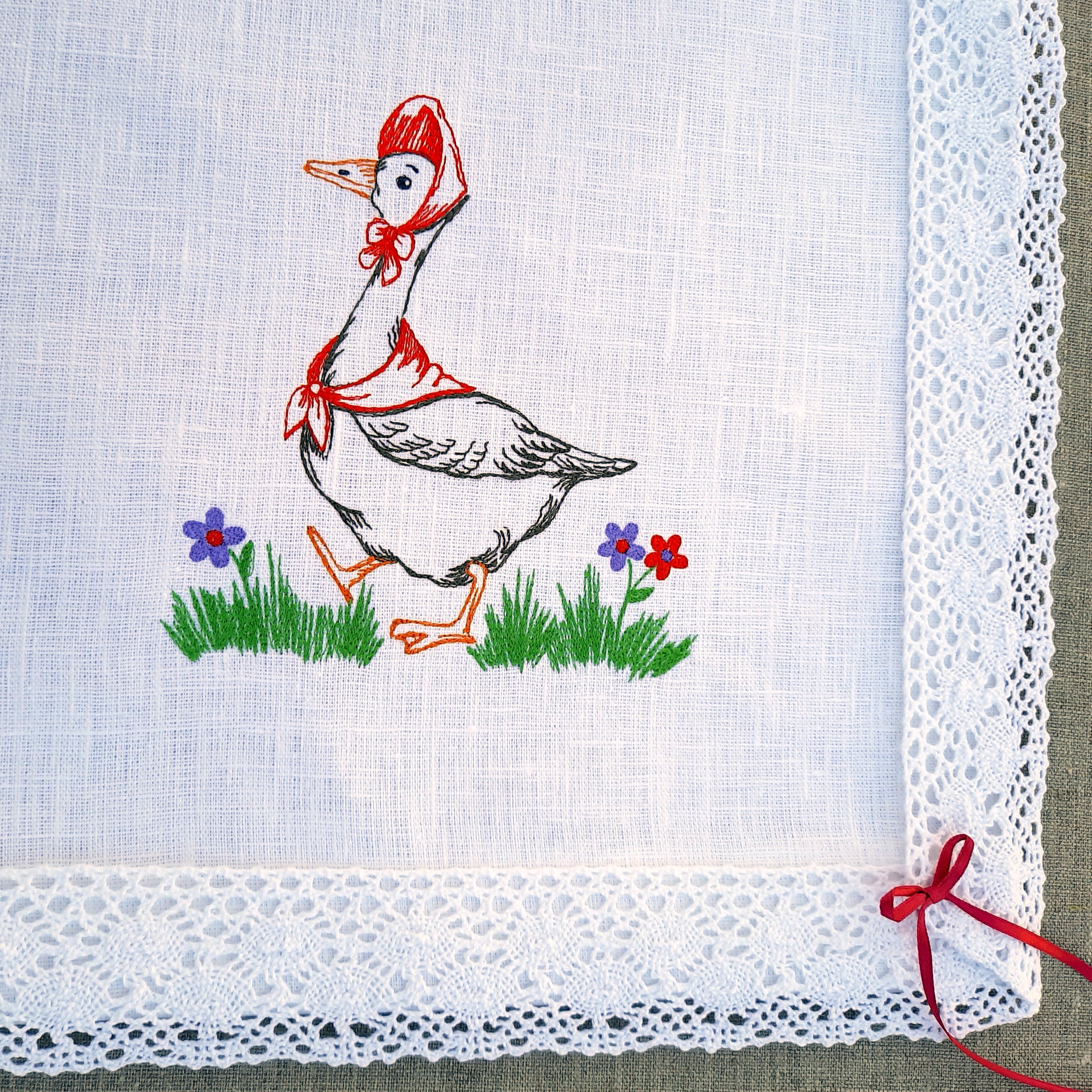 Goose Machine Embroidery Design 2 Sizes Sketch Machine | Etsy