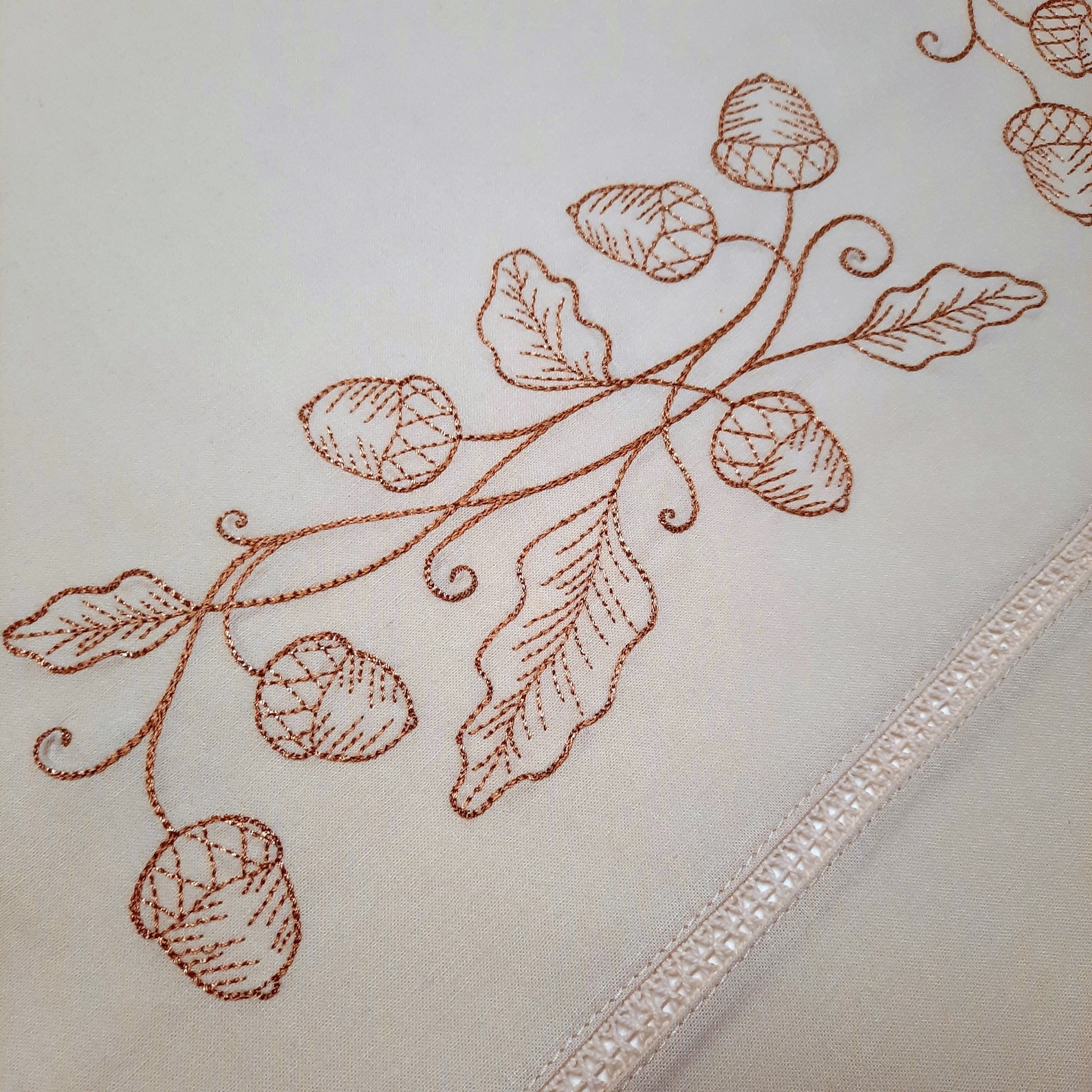 Autumn Border Machine Embroidery Design 4 SIZES Sketch | Etsy