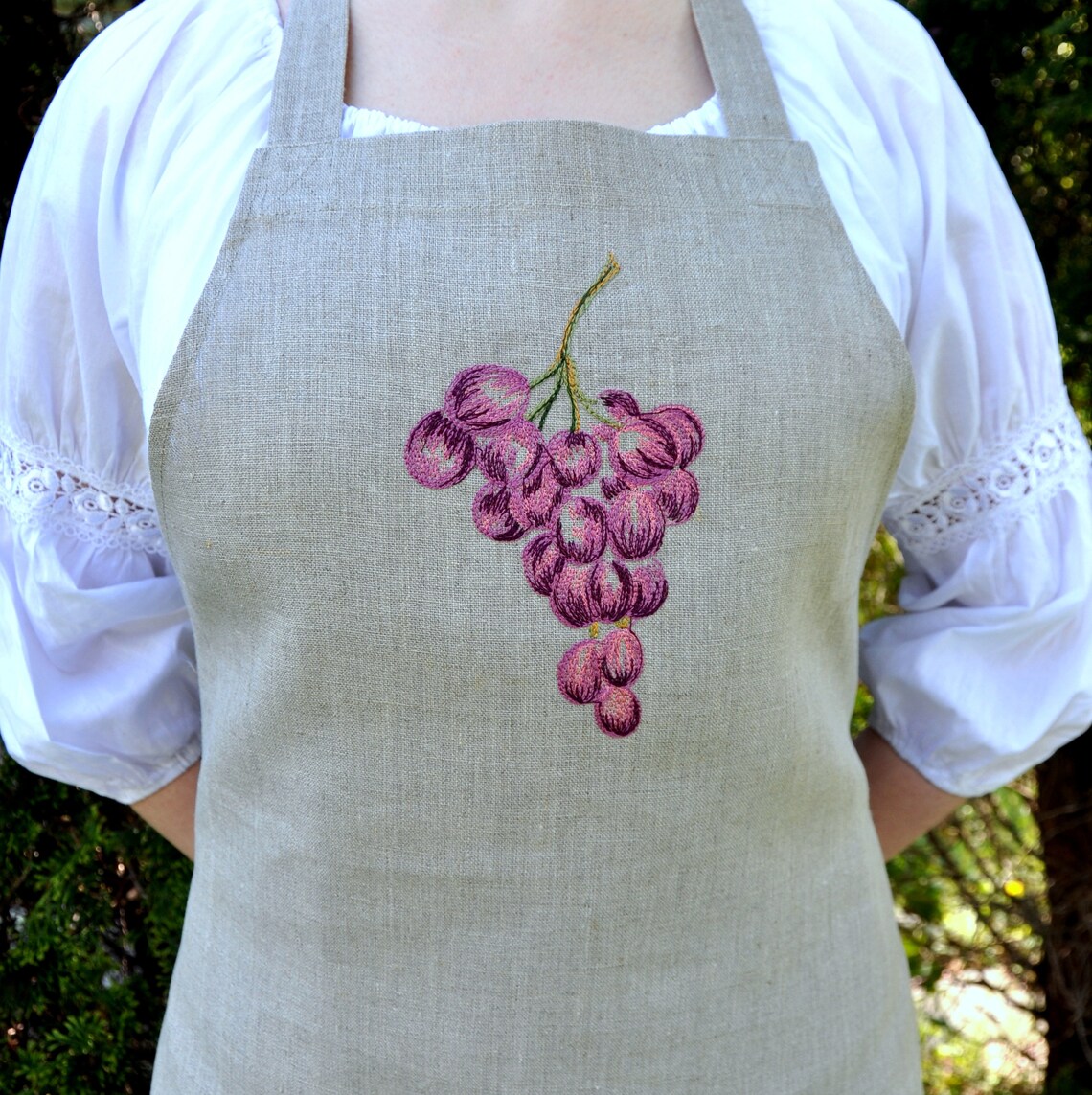 Grape Machine Embroidery Design 3 SIZES, Bunch of Grapes Digital ...