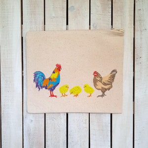 Chicken Farm Machine Embroidery Design 5 Sizes, Rooster Hen and Chicks ...
