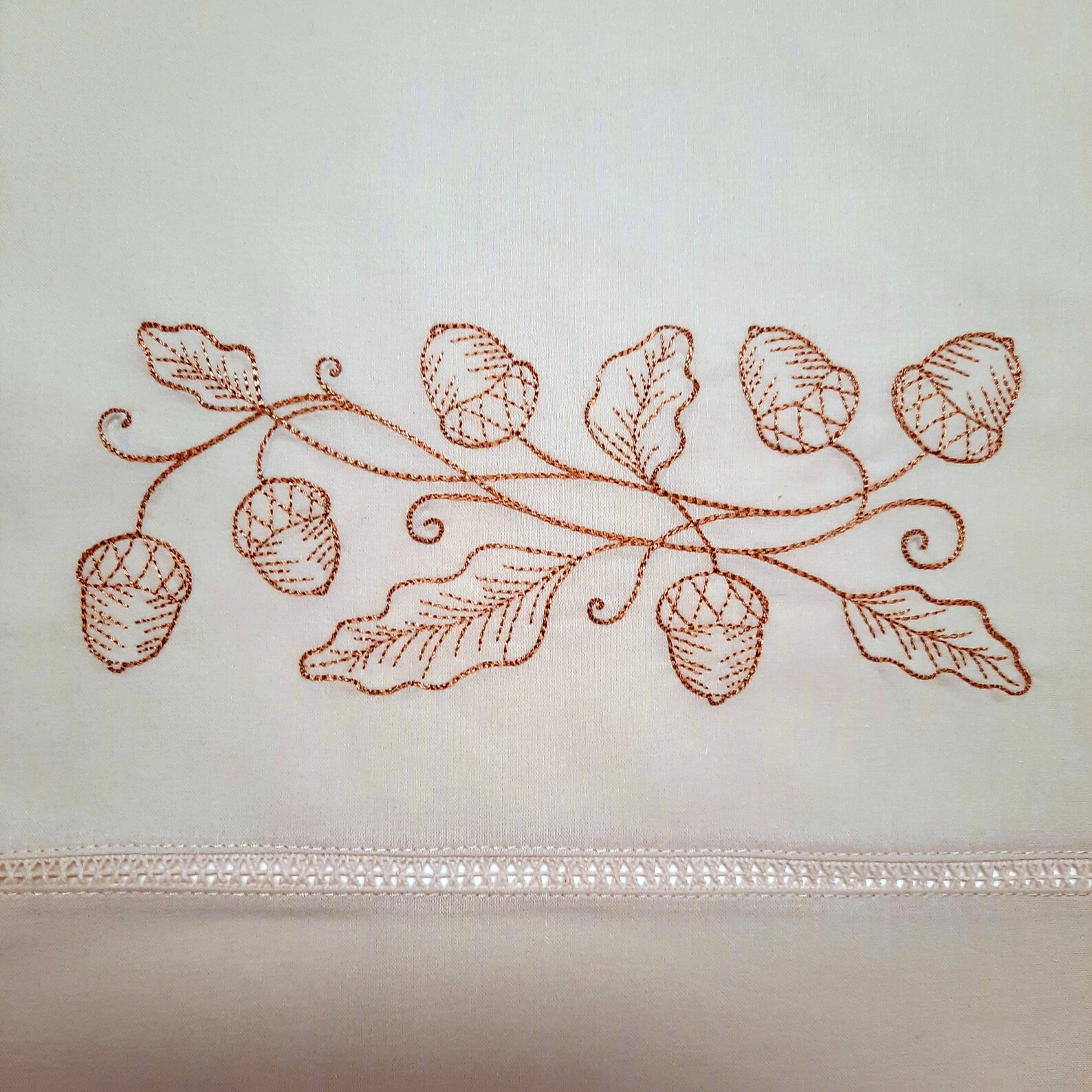Autumn Border Machine Embroidery Design 4 SIZES Sketch | Etsy