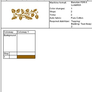 Autumn Border Machine Embroidery Design 4 SIZES, Thanksgiving Border ...