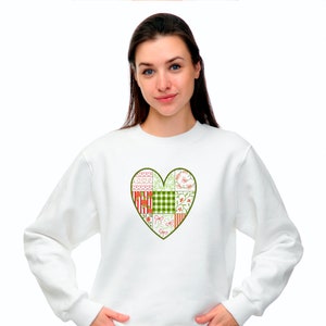 Patchwork Heart Machine Embroidery Design 4 SIZES, Quilted Heart ...