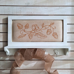 Autumn Border Machine Embroidery Design 4 SIZES, Thanksgiving Border ...