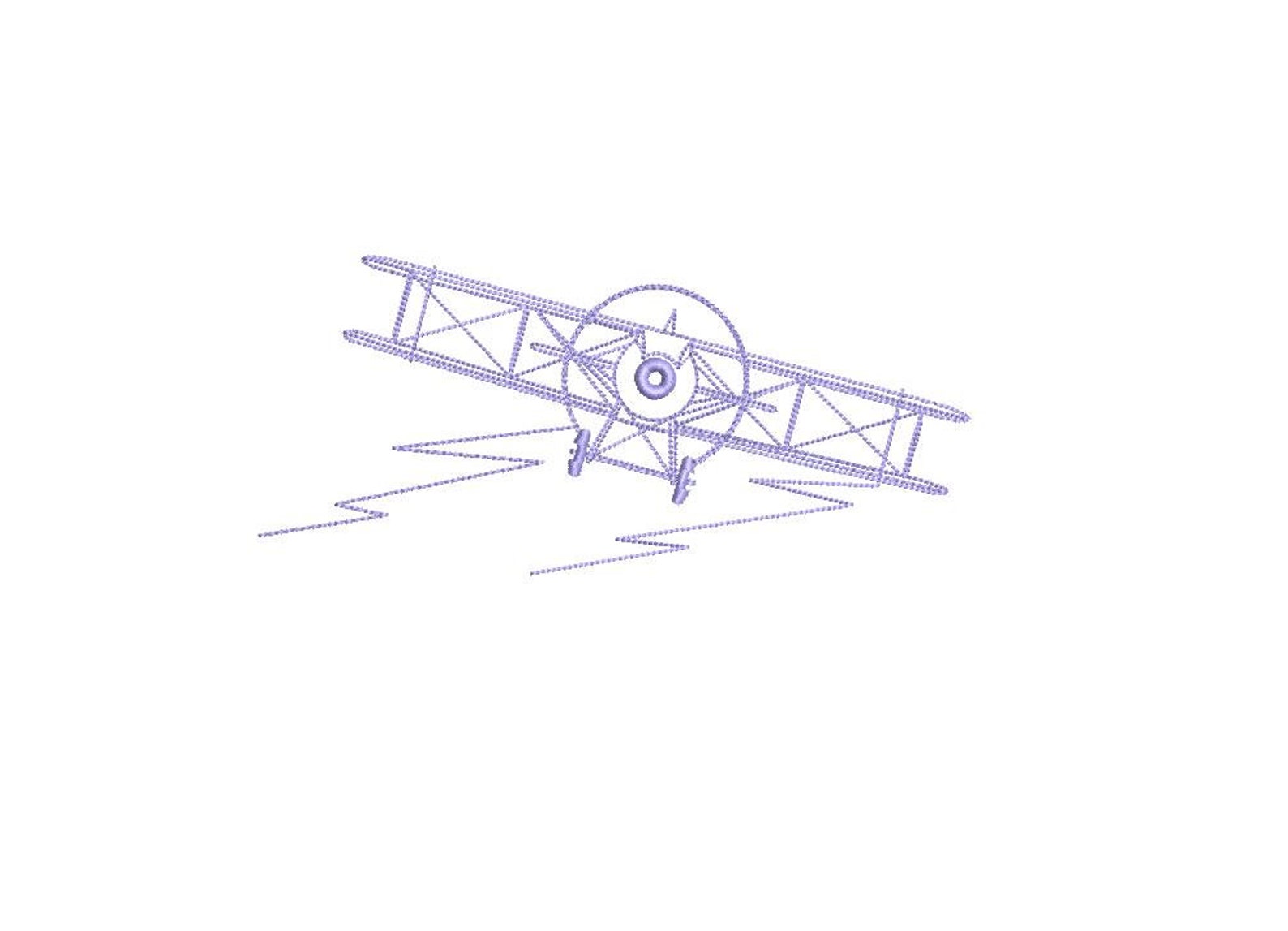 Airplane Machine Embroidery Design Sketch Machine Embroidery | Etsy