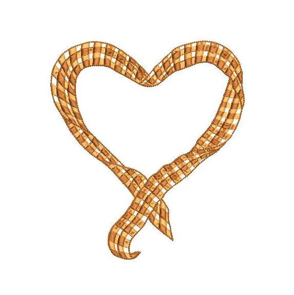 Heart Monogram Frame Machine Embroidery Design 5 SIZES - Etsy