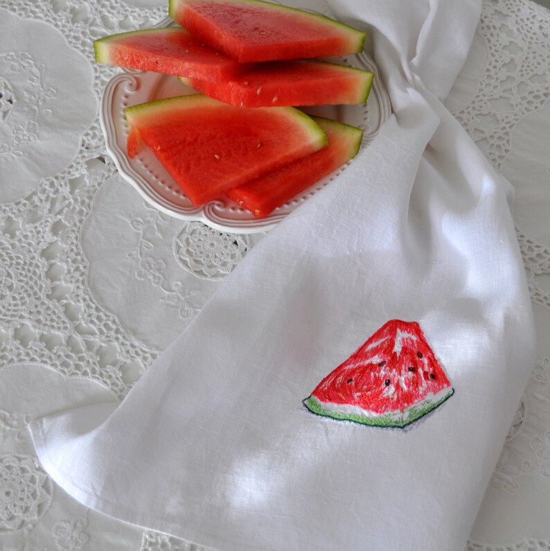 Watermelon Machine Embroidery Design, Sketch Machine Embroidery ...