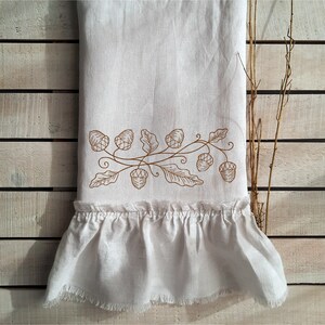 Autumn Border Machine Embroidery Design 4 SIZES, Thanksgiving Border ...