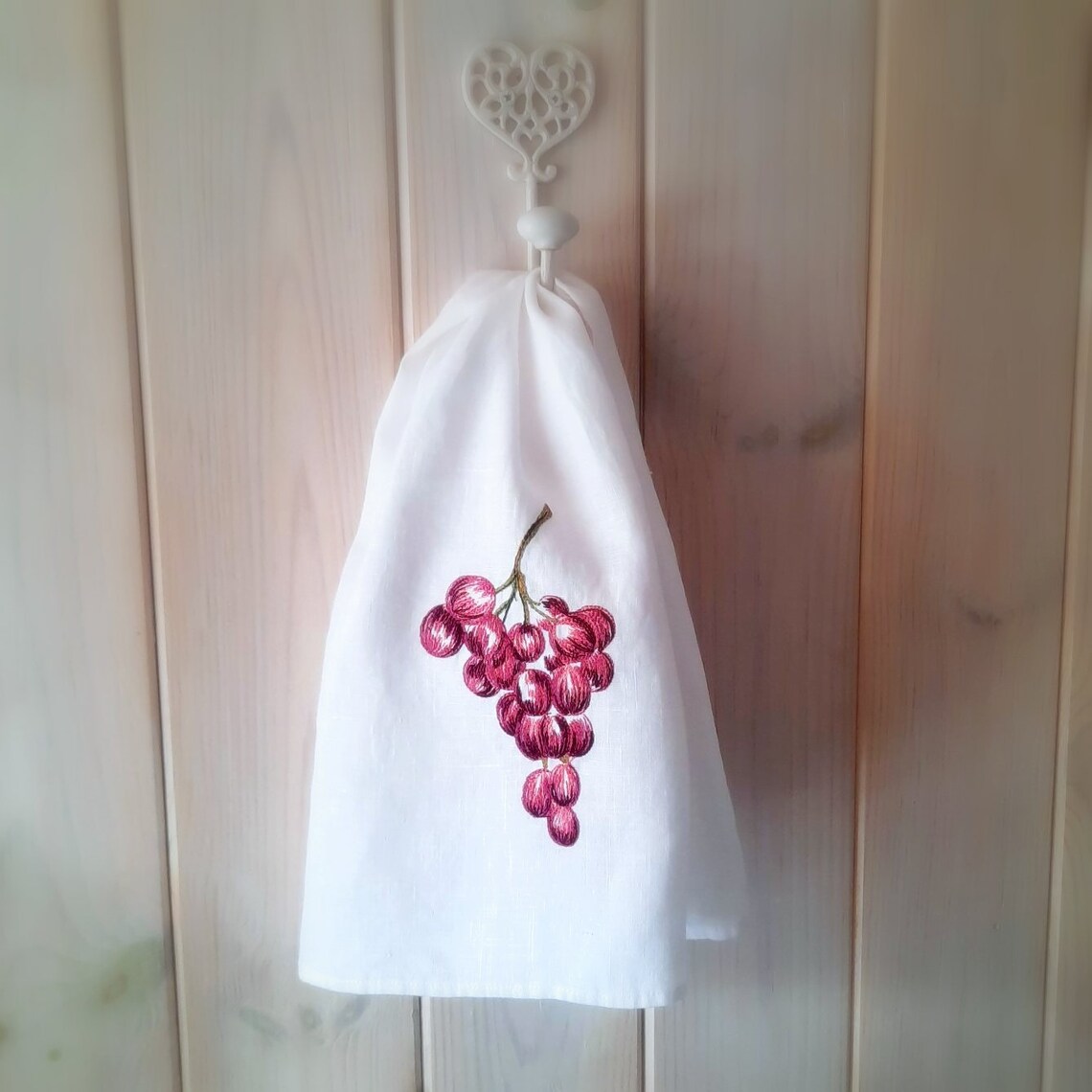 Grape Machine Embroidery Design 3 SIZES, Bunch of Grapes Digital ...