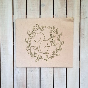 Squirrel Machine Embroidery Design 4 SIZES, Squirrel With Acorns ...