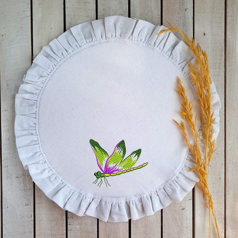 Dragonfly Machine Embroidery Design 3 SIZES Sketch Machine - Etsy