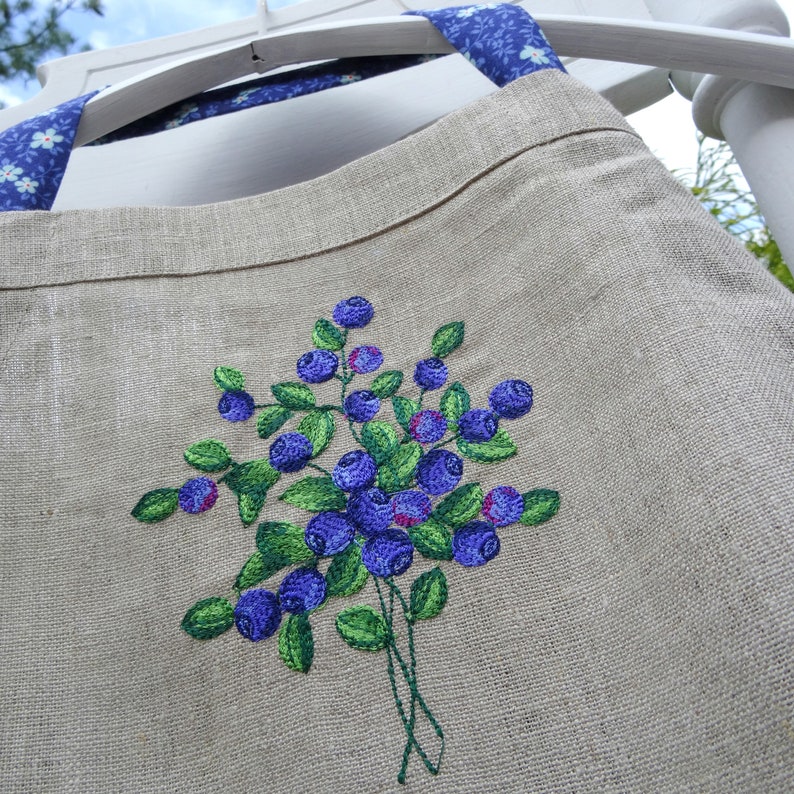 Blueberry Machine Embroidery Design, Blueberry Bouquet Digital ...