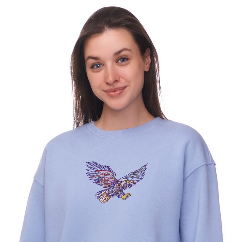 Bald Eagle Machine Embroidery Design 4 SIZES Eagle - Etsy