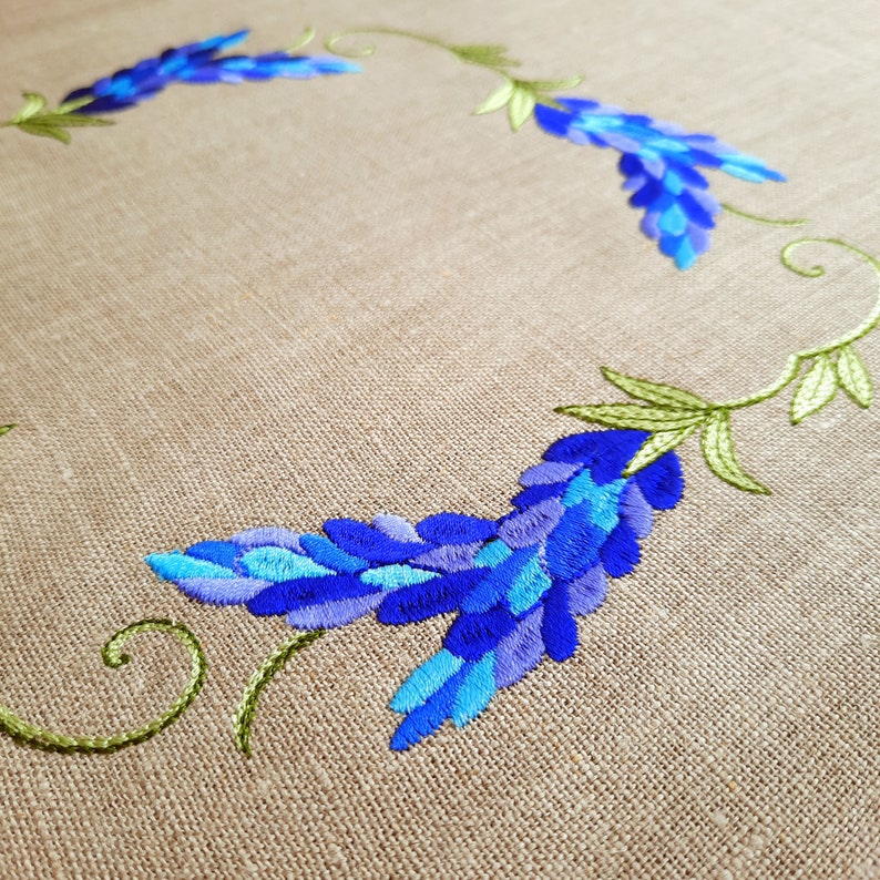 Floral Frame for Monogram Machine Embroidery Design Sketch - Etsy