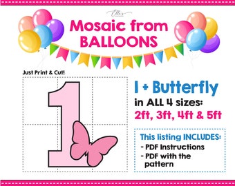 Butterfly Number 1 - Etsy