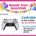 Controller From Balloons PS5 Template Gamer Mosaic From - Etsy