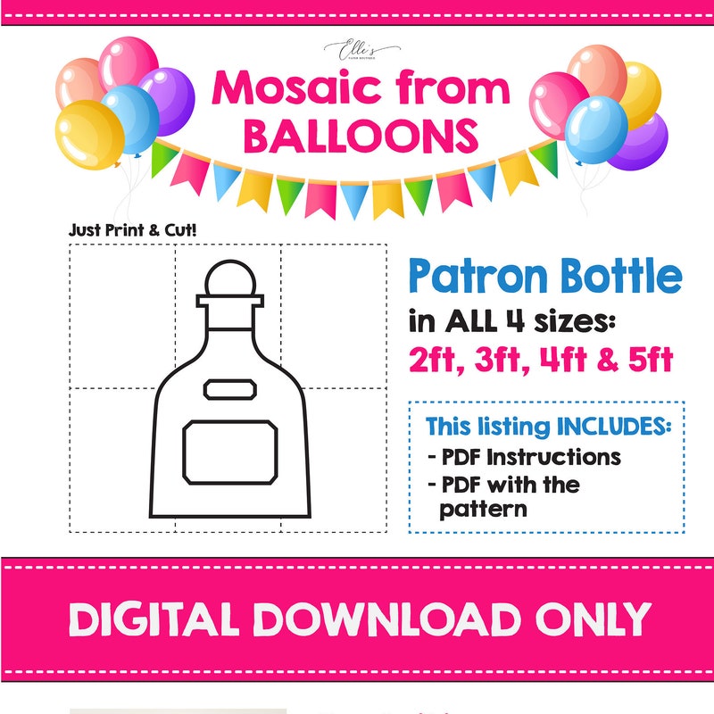 Patron Bottle - Etsy