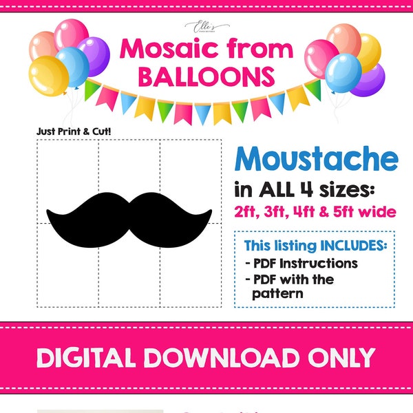 Moustache - Etsy