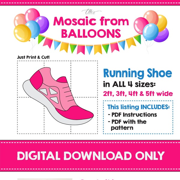 Nike Shoe With Balloons - Etsy
