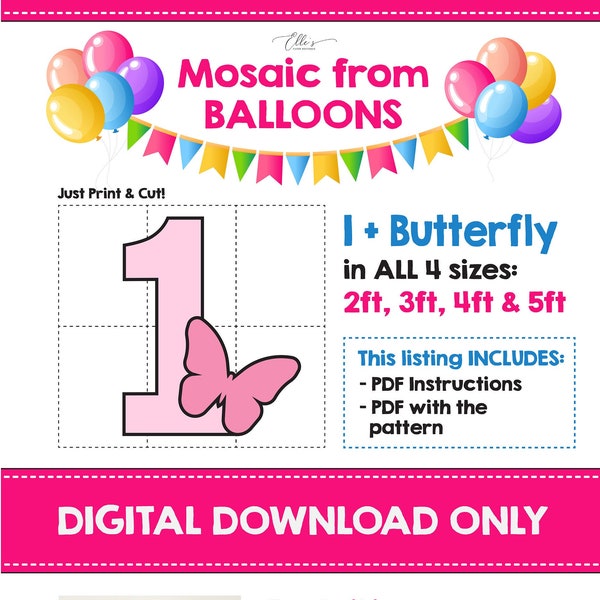 Mosaic Butterfly - Etsy