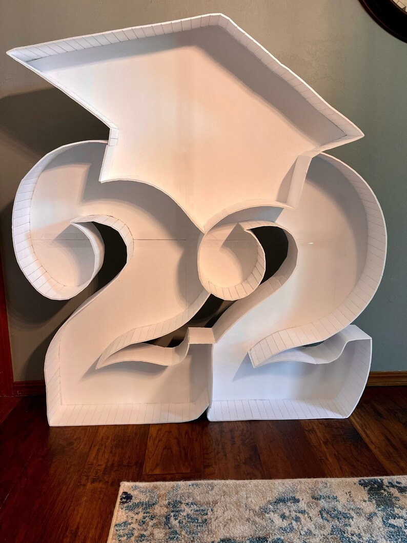 23 Graduation Hat From Balloons Prom 2023 Mosaic Template | Etsy