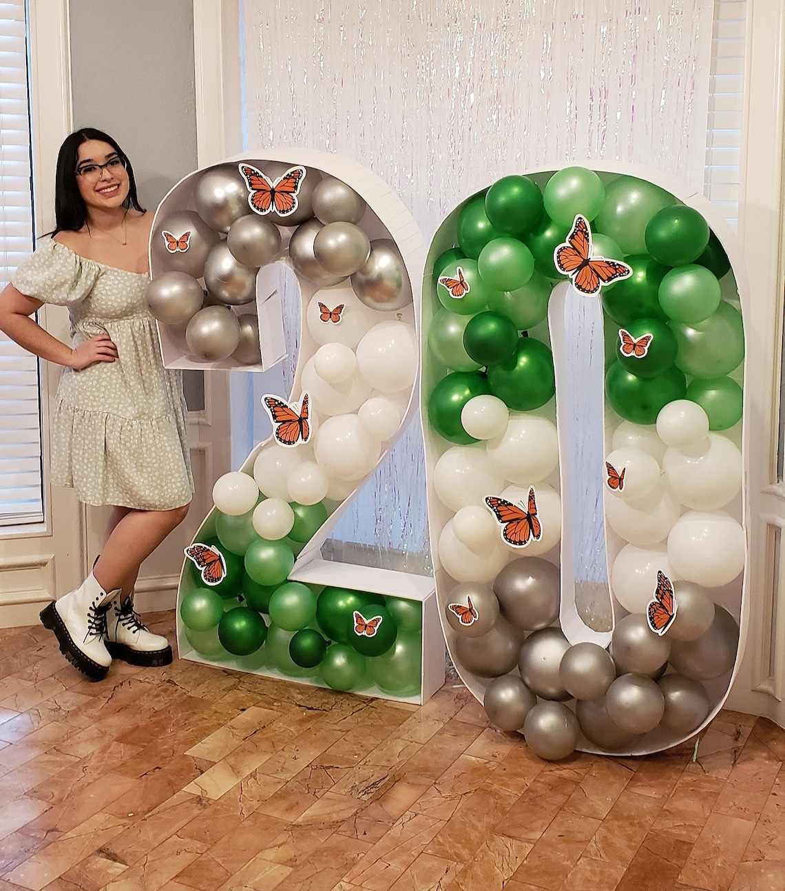 Fox From Balloons Mosaic From Balloons Foxy Birthday Decor - Etsy