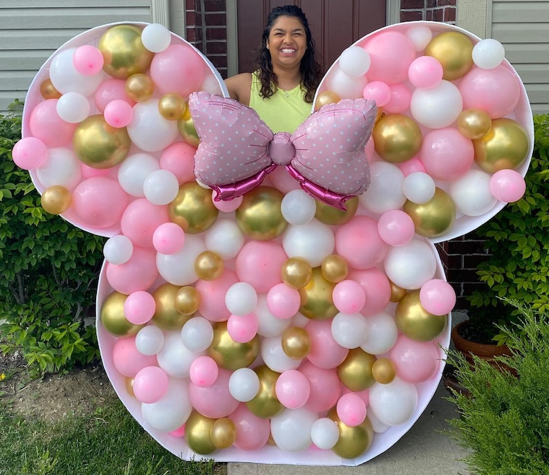 Mouse From Balloons Mosaic From Balloons Birthday Decor DIY - Etsy